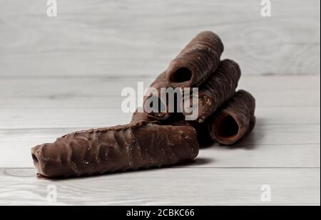 typical chocolate roll of the basque country Stock Photo - Alamy
