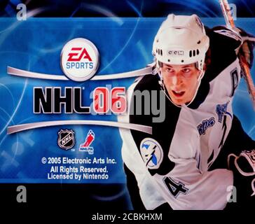 NHL 06 - Nintendo Gamecube Videogame - Editorial use only Stock Photo ...