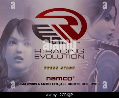 R: Racing Evolution - Nintendo Gamecube Videogame - Editorial use only ...