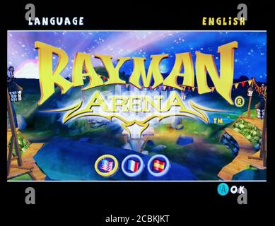 Rayman Arena - Nintendo Gamecube Videogame - Editorial use only Stock ...