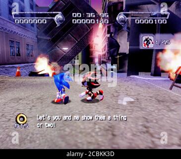 Shadow The Hedgehog - Nintendo Gamecube Videogame - Editorial use only ...
