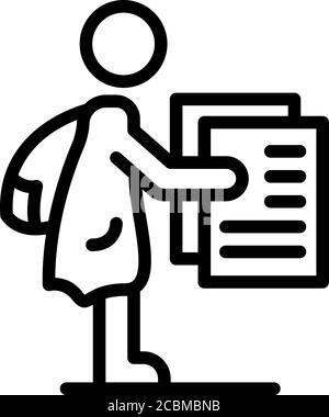 Money allowance icon, outline style Stock Vector Image & Art - Alamy