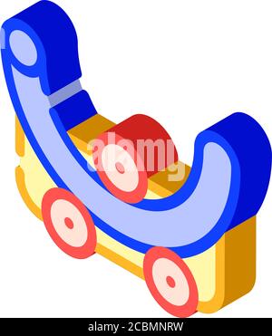 pipe bending device color icon vector. pipe bending device sign ...