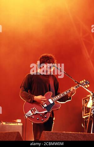 Peter Hayes of American Rock Band Black Rebel Motorcycle Club performs ...