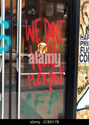 The Capitol Hill Autonomous Zone (CHAZ) or the Capitol Hill Occupied ...