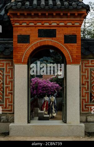 A mesmerizing shot of a stone wall in a landscape under the cloudy sky ...