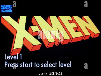 X-Men - Sega 32X - editorial use only Stock Photo - Alamy