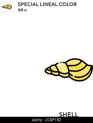 Shell Special lineal color vector icon. Shell icons for your business ...