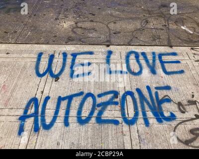 Seattle, USA – Jun 9, 2020: CHAZ sign late in the day on Capitol Hill ...