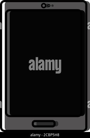 Tablet vector icon isolated on transparent background, Tablet ...