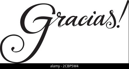 Grazie handwritten lettering text. Thank you in Italian language. Ink ...
