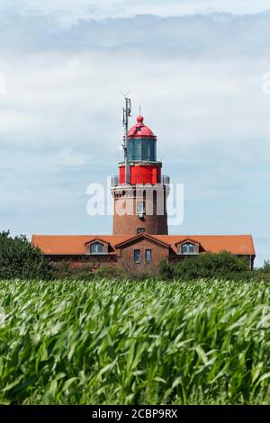 Buk Lighthouse, Bastorf near Kuehlungsborn, Mecklenburg-West Pomerania ...