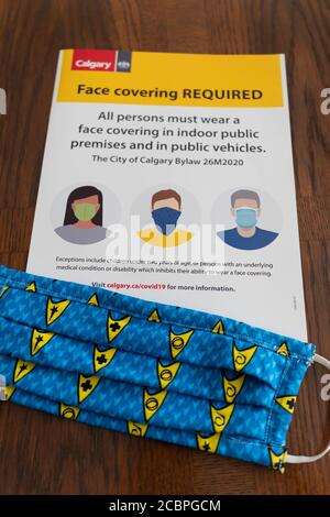 4 August 2020 - Calgary, Alberta, Canada - New city of Calgary bylaw ...