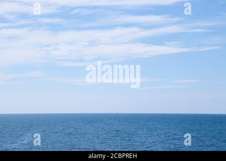 the waves in the blue sea Stock Photo - Alamy