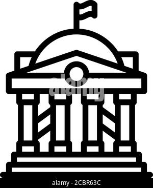 Palace parliament icon, outline style Stock Vector Image & Art - Alamy