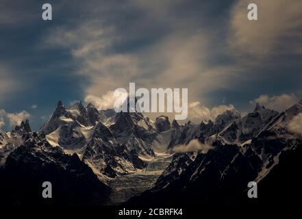 trango towers and nameless towers are high rocks in Pakistan landscapes ...