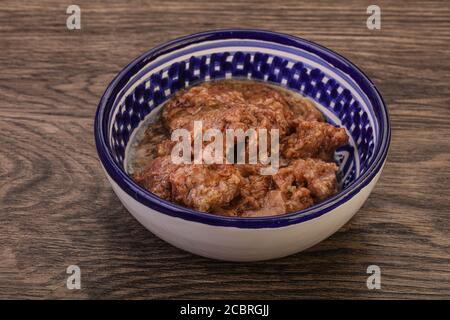 Gurmet venison stew with spices in the bowl Stock Photo - Alamy