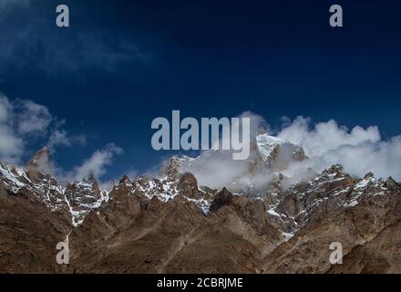 trango towers and nameless towers are high rocks in Pakistan landscapes ...
