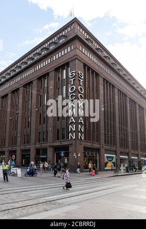 Iconic Stockmann department store in Helsinki, Finland Stock Photo - Alamy