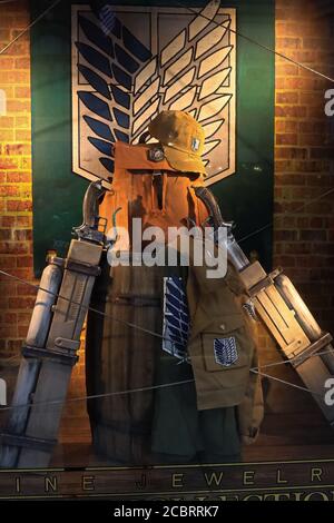 Close up of Outer wall survey team uniform for souvenirs and 3D ...