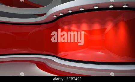 Red Studio. Red backdrop. News studio. The perfect backdrop for any ...