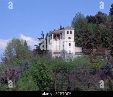 VISTA GENERALIFE. Location: ALHAMBRA-GENERALIFE. GRANADA. SPAIN Stock ...