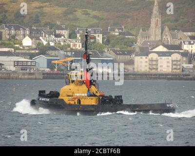 SD Impetus, an Impulse-class tug operated by Serco Marine Services ...