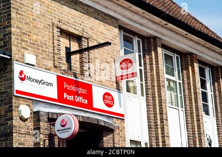 The Post Office Pocklington, East Yorkshire Stock Photo - Alamy