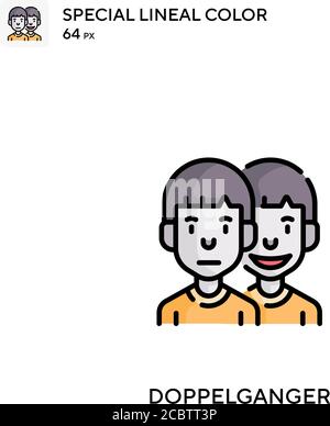 Bipolar disorder vector color icons - mental health concept, people ...