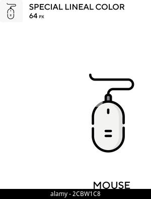 Mouse special lineal color vector icon. Mouse icons for your business ...