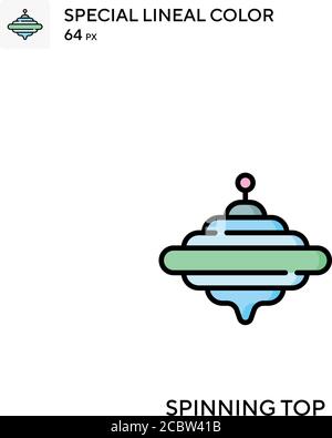 Spinner Special lineal color vector icon. Spinner icons for your ...