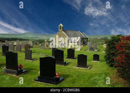St Maethlu's Church, Llanfaethlu, Anglesey, is a medieval church dating ...