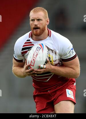 Wigan Warriors' Joe Bullock Stock Photo - Alamy