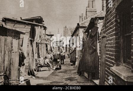 Back To Back Slums Stock Photo - Alamy