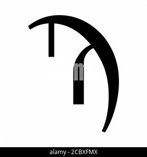 Sampi greek sign Stock Vector Image & Art - Alamy