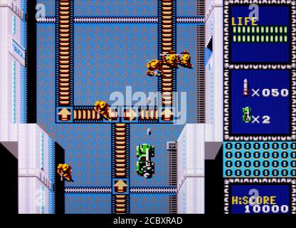 Line of Fire - Sega Master System - SMS - editorial use only Stock ...