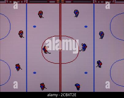 Slap Shot - Sega Master System - SMS - editorial use only Stock Photo ...
