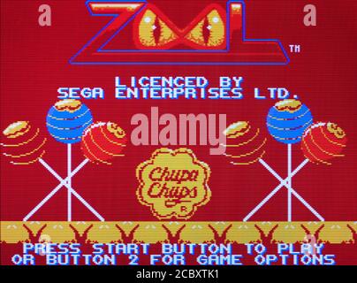 Zool - Sega Master System - SMS - editorial use only Stock Photo - Alamy