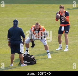 Englewood, Colorado, USA. 16th Aug, 2020. Broncos CB ISAAC YIADOM ...