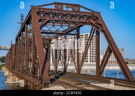 Quaker Oats Factory in downtown Cedar Rapids Stock Photo - Alamy