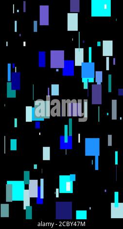 Abstract minimalist blue illustration with squares and white background ...