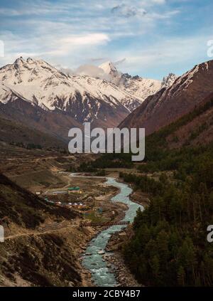 Chitkul Village Trek, Himachal Pradesh Stock Photo - Alamy