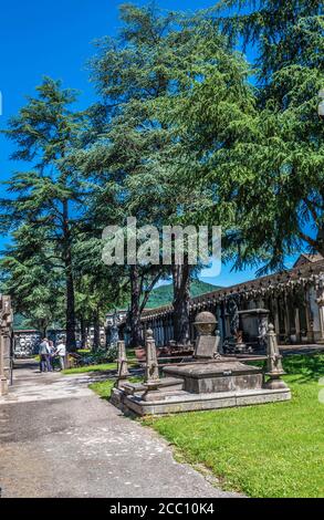 Spain, Catalonia, Garrotxa Volcanic Zone Natural Park, extinct volcanos ...