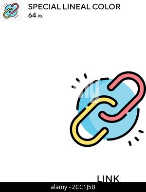 Link Special lineal color vector icon. Illustration symbol design ...