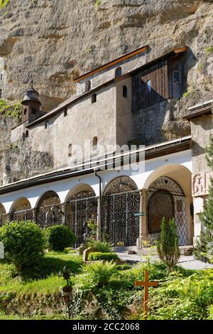 Petersfriedhof Cemetery and catacombs at St Peters Abbey catholic ...