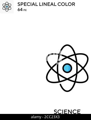 Science Special lineal color vector icon. Illustration symbol design ...