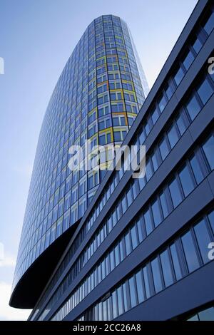 Germany, Munich, View of ADAC center Stock Photo - Alamy