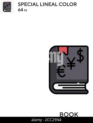 Book special lineal color vector icon. Book icons for your business ...