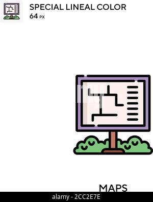 Global Special lineal color icon. Illustration symbol design template ...