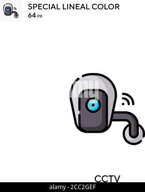 Cctv Special lineal color vector icon. Cctv icons for your business ...